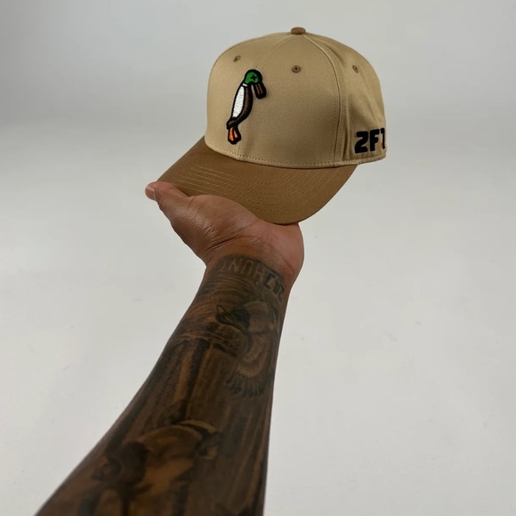 Accessories | 247 Hunt Duck Snapback Cream Tan | Poshmark